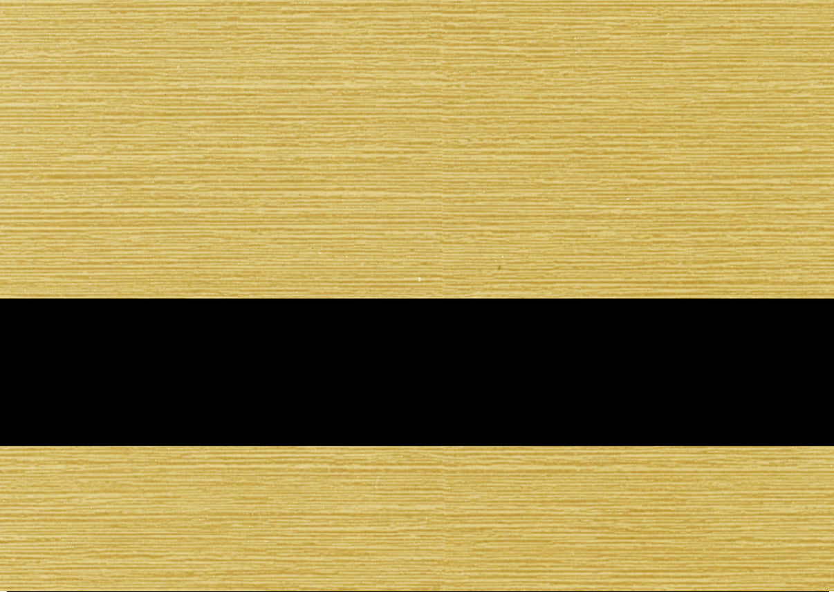 Rowmark™ LaserMax Metals Engraving Plastic - Brushed Gold/Black ...